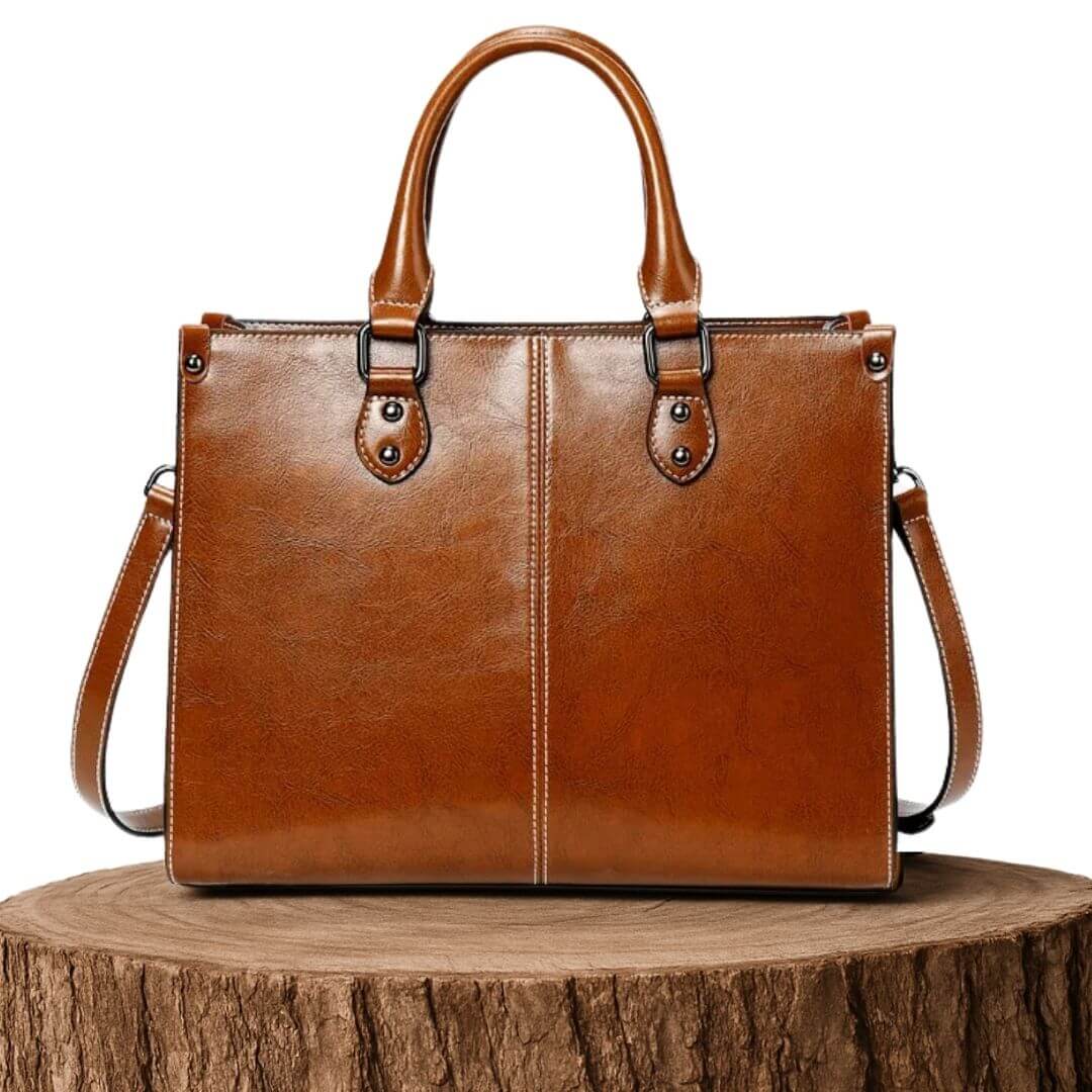 Lena’s Polished Carryall | Handbag – Joan's Bags